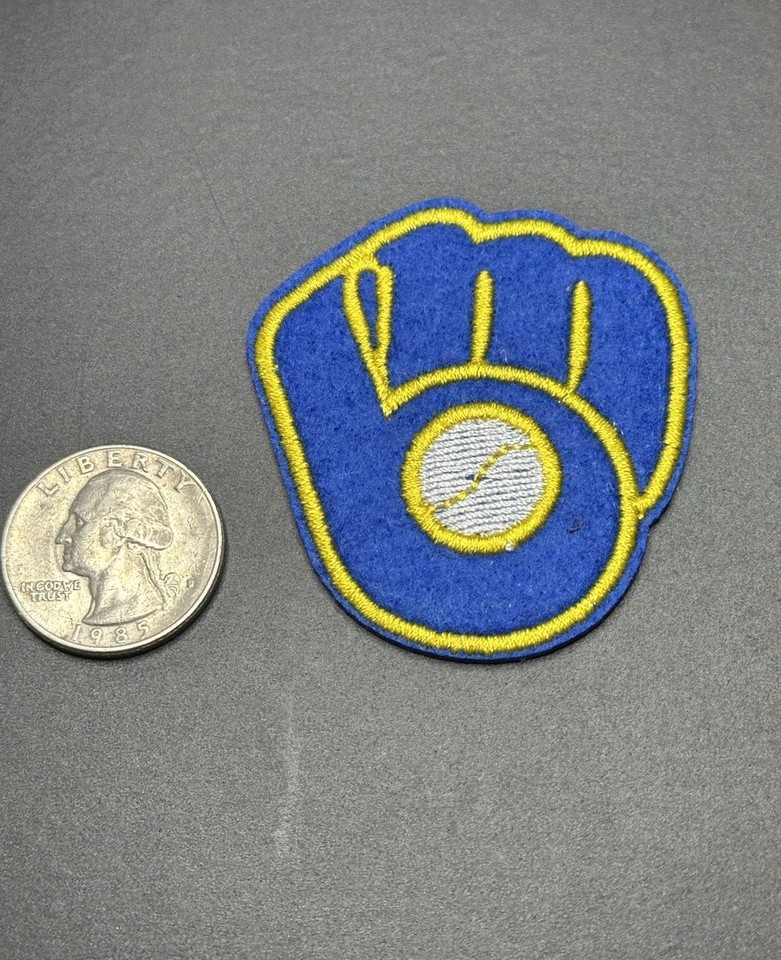 Milwaukee Brewers Embroidered Iron On Patch | eBay