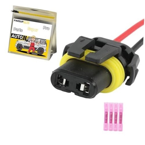 2PCS 2-Way/Pin Female Adapter Socket Connector Auto Wiring Harness ...