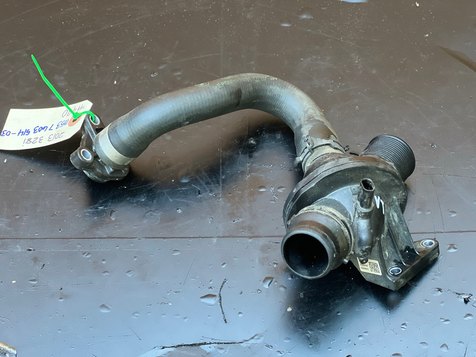 ⭐️ 2012-2016 BMW 328i F30 ENGINE COOLANT WATER HOSE 7603514 OEM | eBay