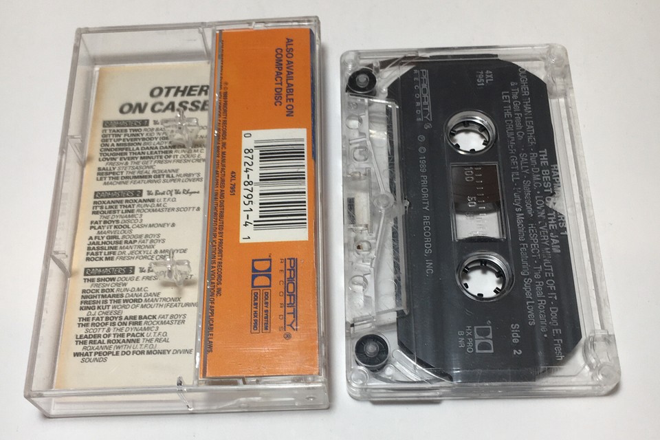 Rapmasters, Vol. 1: Best of the Jam by Various Artists (Cassette ...