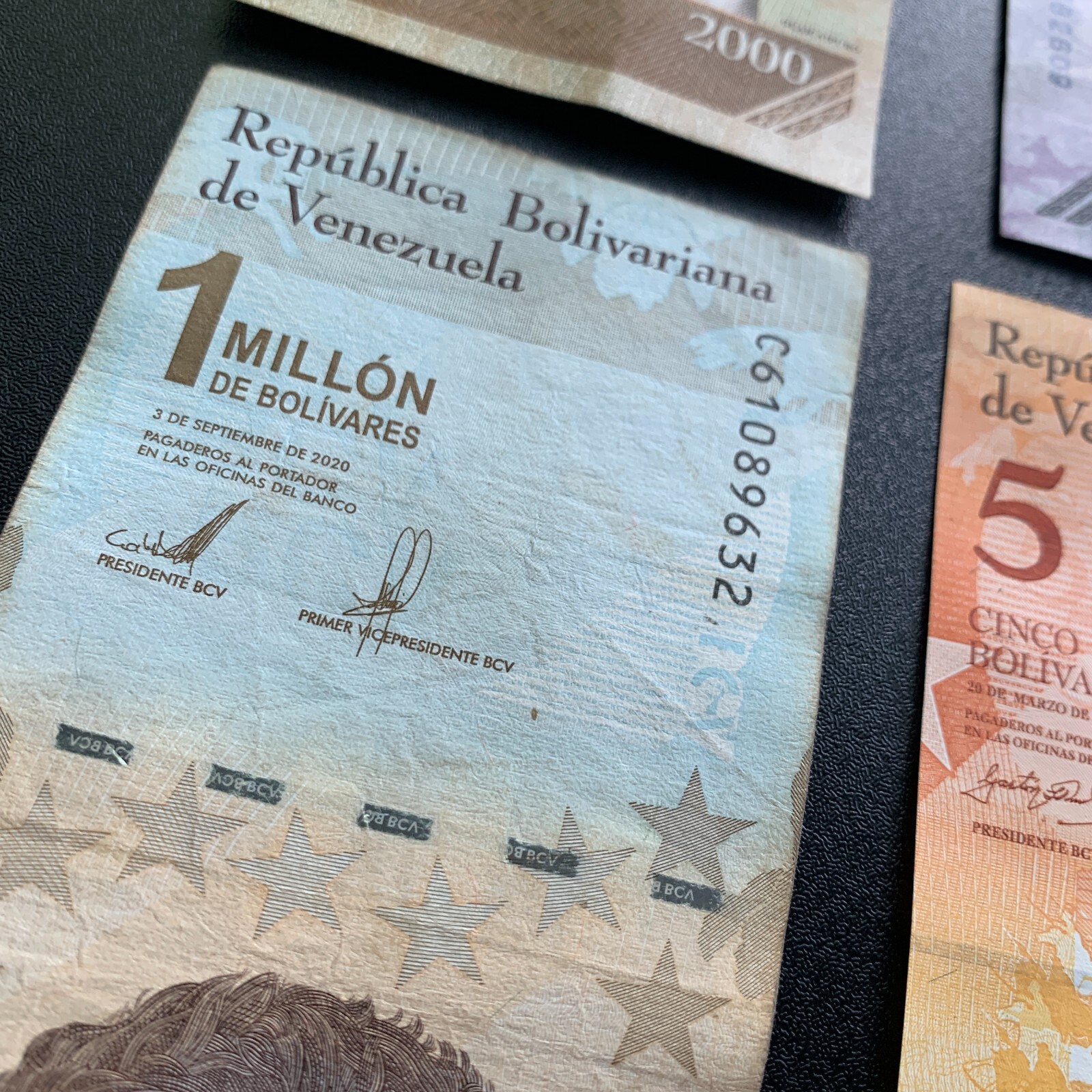 1 Million + 20 PCS Banknotes Lot. Venezuela Paper Money Currency Set ...