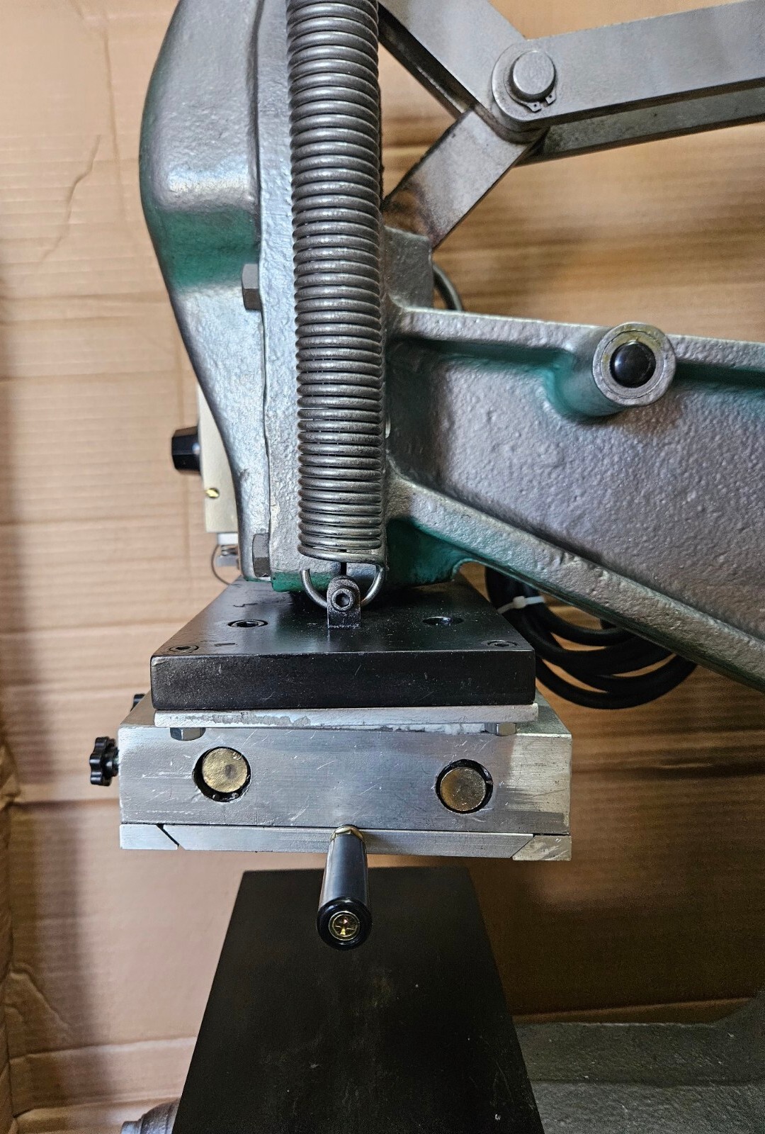 Hot Stamping Machine Kensol 36 2.5 TON 6" X 8" Estampadora Manual | eBay