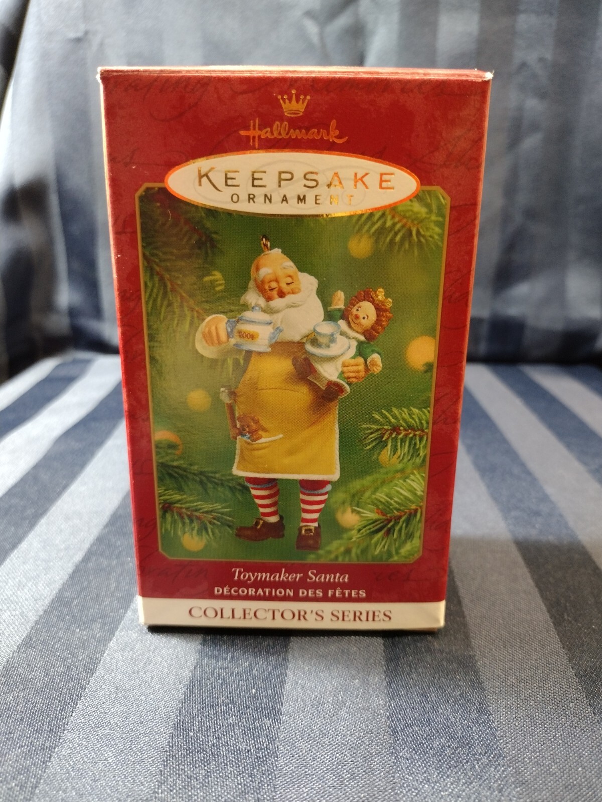 Hallmark Keepsake 2001 Toymaker Santa Christmas Ornament In Original ...