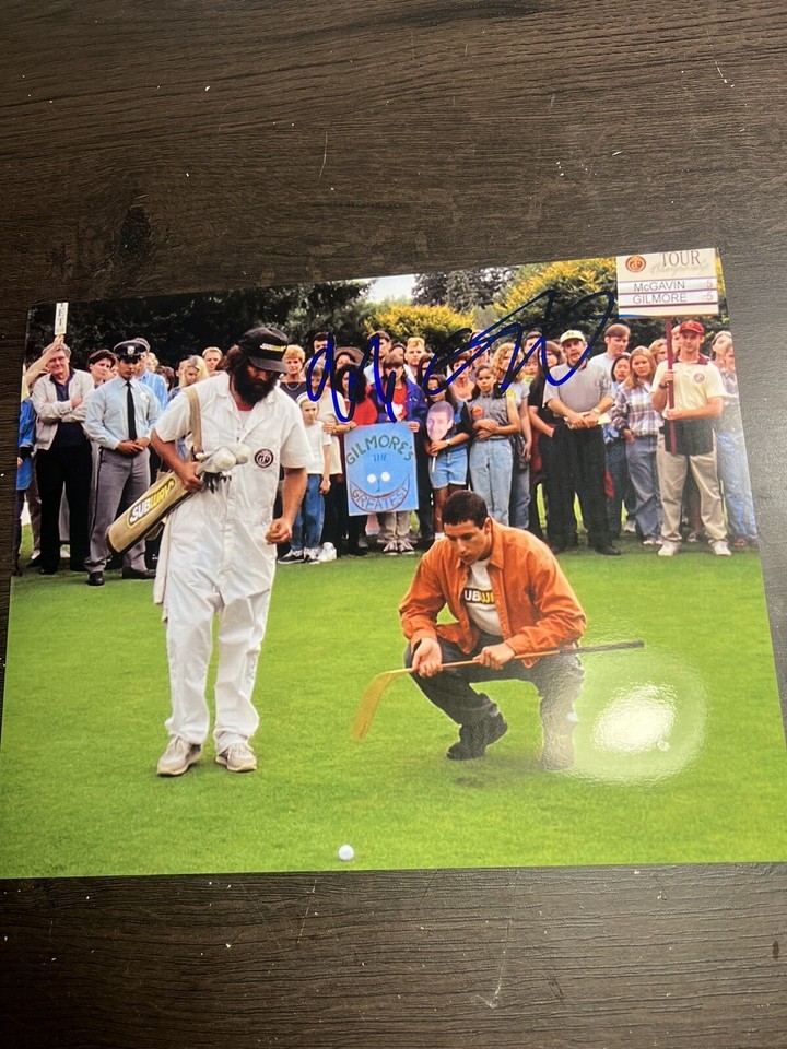 Allen Covert Signed 8x10 Photo Happy Gilmore Caddy Adam Sandler ACOA ...