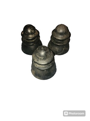 Rare? Antique Black Plastic Telephone telegraph Insulator with the ...