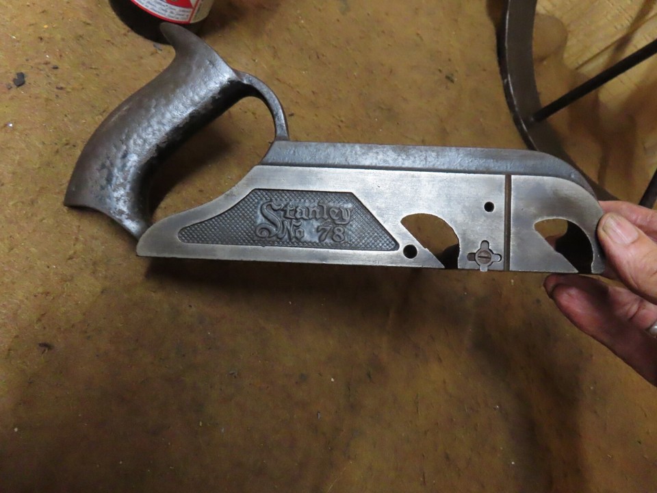 Stanley 78 Duplex Rabbet Plane Body,1-1/4" wide,Script Lgo,1909-24~GD+🤠 ...