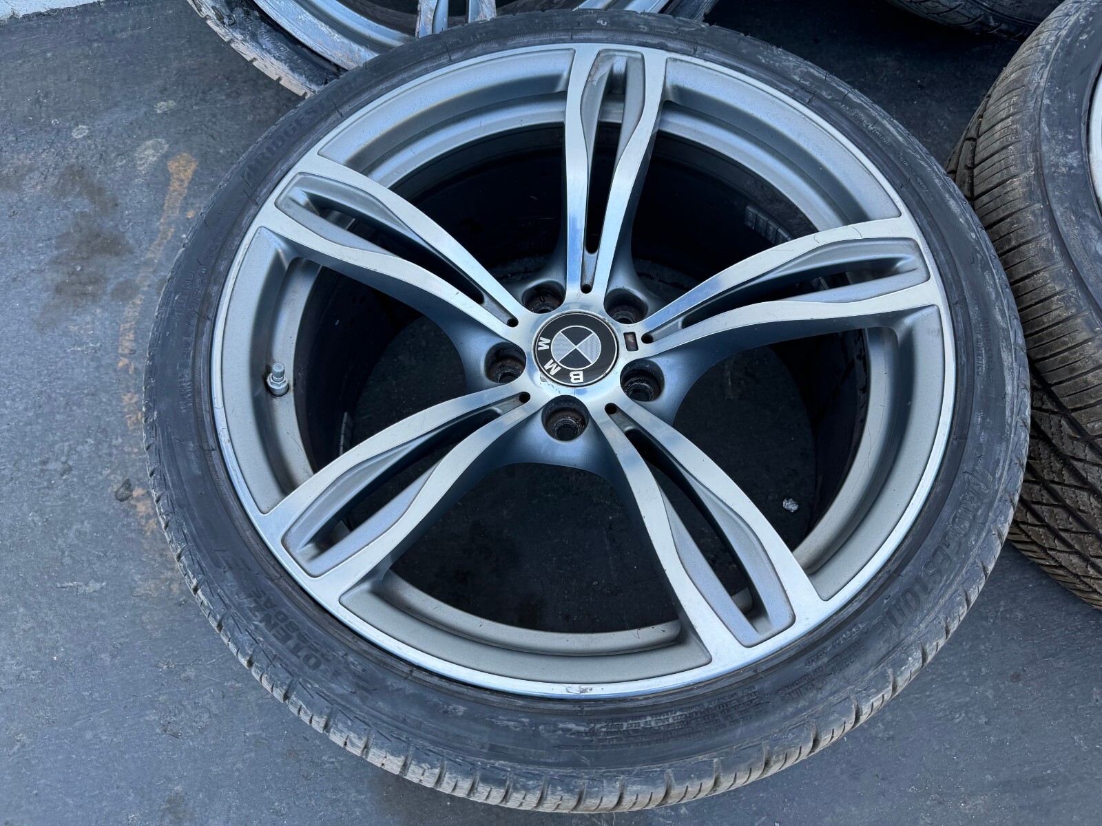 20' INCH RIMS WHEELS WHEEL RIM TIRE SET 343 BMW F10 F12 M6 M5 (2011 ...