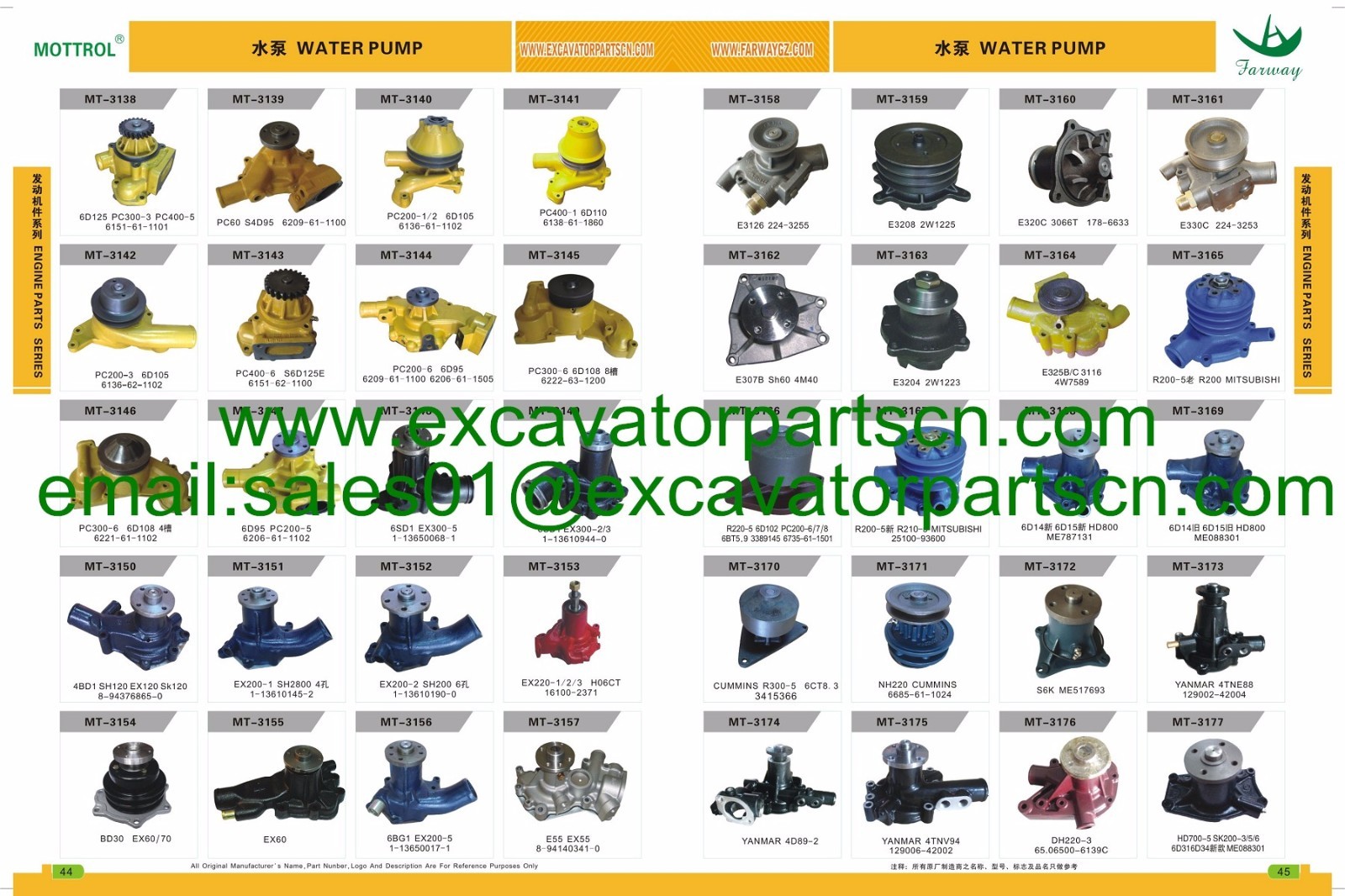 5I7693 1252989 WATER PUMP FITS CAT E200B E120B E320 E320B S6KT S4KT ...