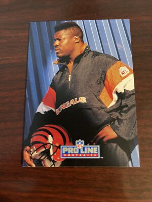 1991 NFL Pro Line Portraits David Fulcher #33 Cincinnati Bengals ...