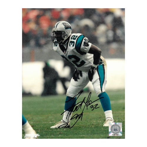 Fred Lane signed Carolina Panthers NFL Licensed 8x10 Photo w/ #32- COA ...
