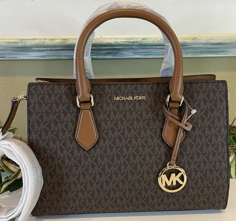 MICHAEL KORS SHEILA MEDIUM TRIPLE COMPARTMENT SATCHEL SHOULDER BAG MK ...