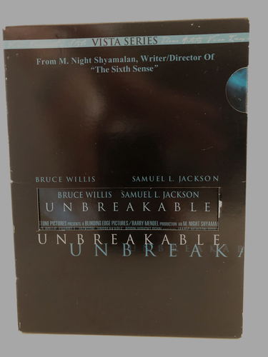 Unbreakable DVD Bruce Willis Samuel L. Jacksin | eBay