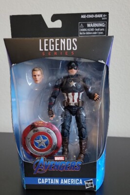 Worthy Captain America Marvel Legends Avengers Endgame Figure | eBay