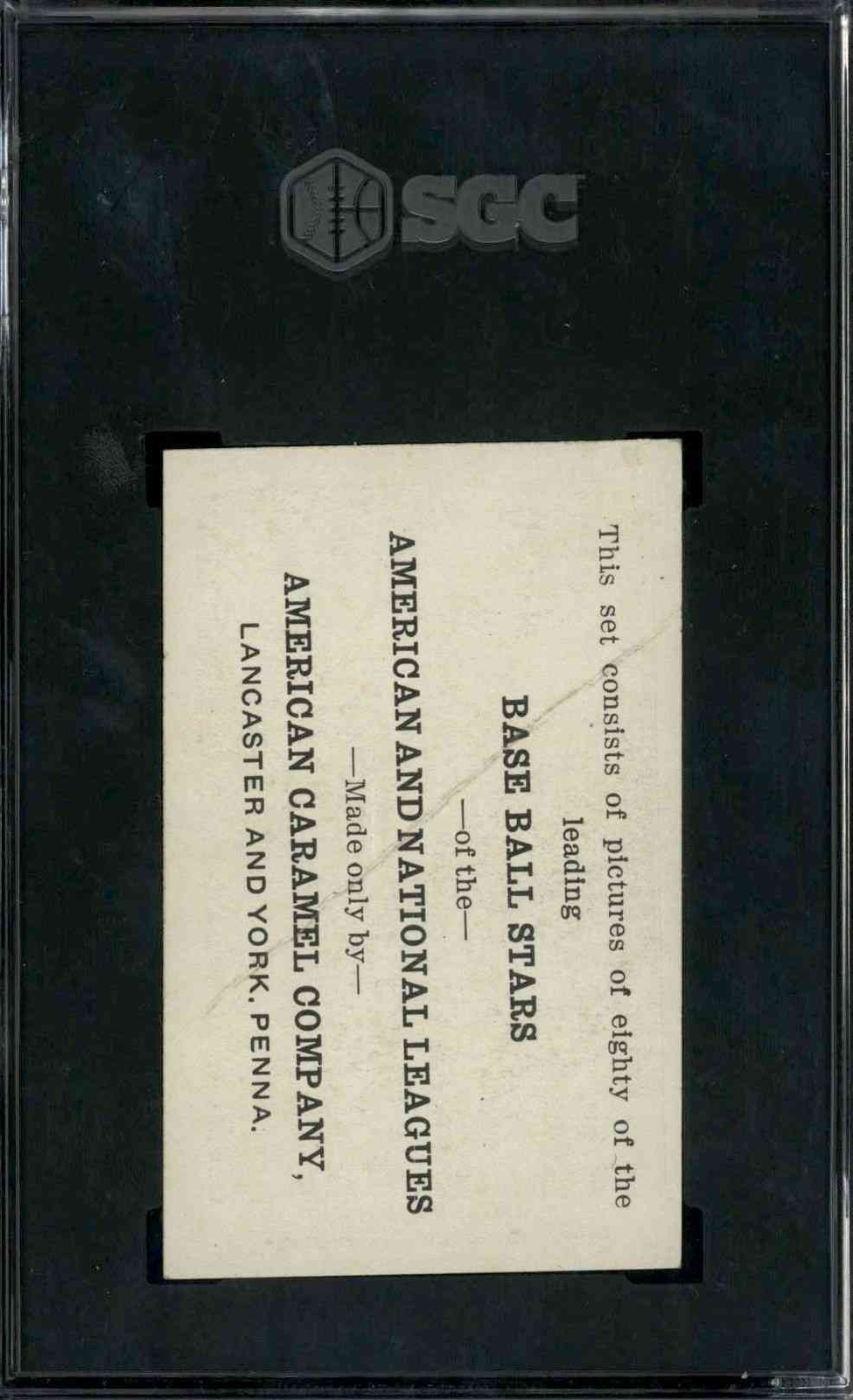 1921 E121 American Caramel Johnny Evers - SGC-3 | eBay