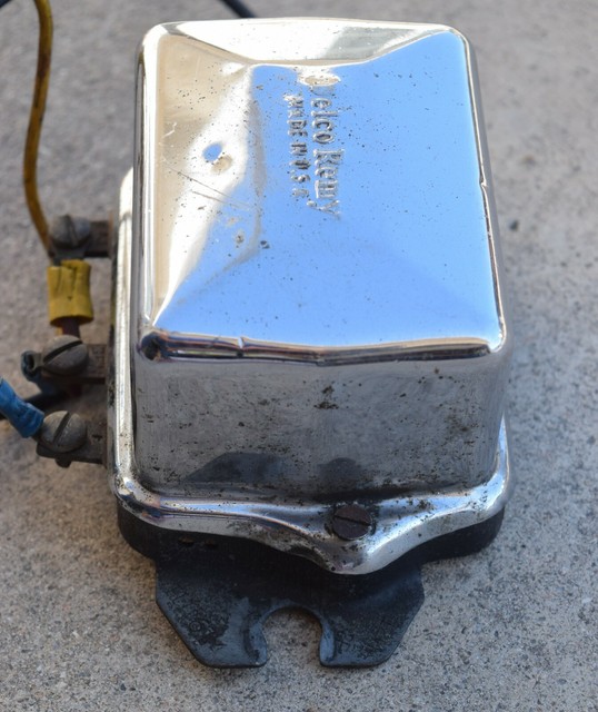 Harley Davidson Delco Remy 12v Voltage Regulator Chrome Panhead ...