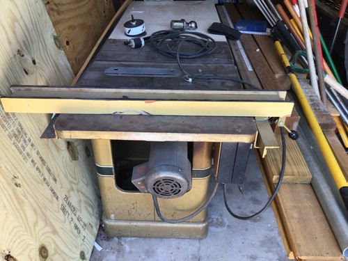 Powermatic Model 66 Table Saw 10" Tilting Arbor 3Ph 5Hp with Biesemeyer ...