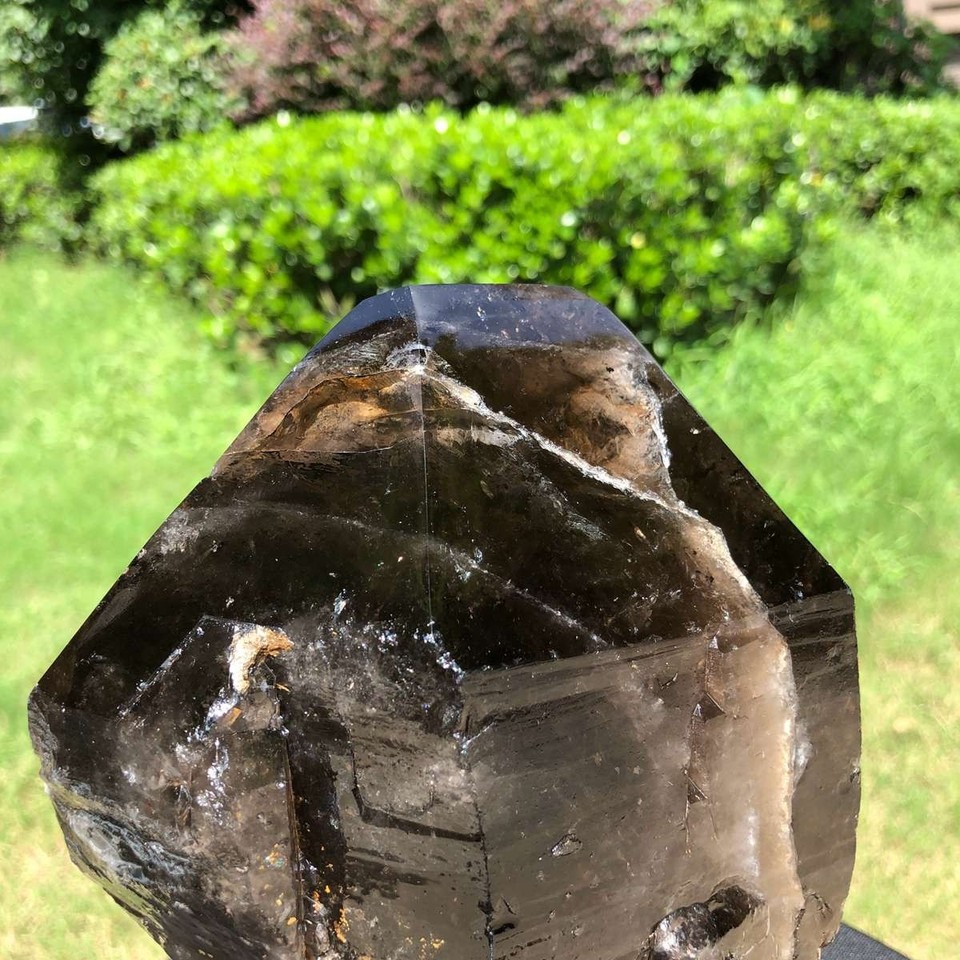 7.39LB Natural Dark tea quartz Crystal Specimen Reiki Mineral Add ...