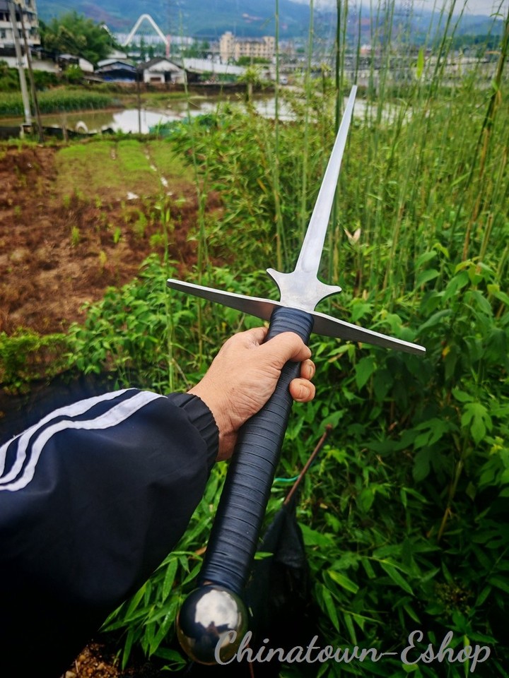 Handmade Medieval Style HEMA Sword Rapier Feder Training Sword Steel ...