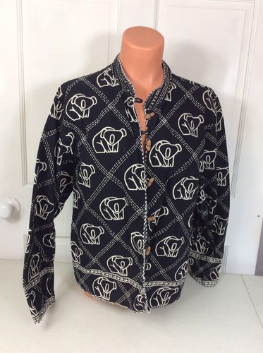 KOALA Jacket Aboriginal Australian Reversible Womens Medium | eBay