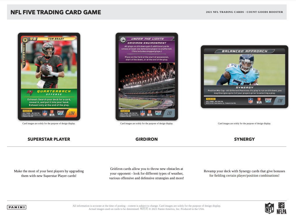 2021 PANINI NFL FIVE Football Booster Box | eBay