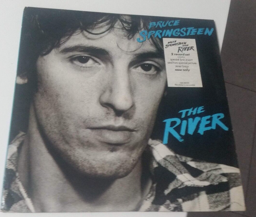 BRUCE SPRINGSTEEN the river UK LP 1ST promo HYPER sticker | eBay