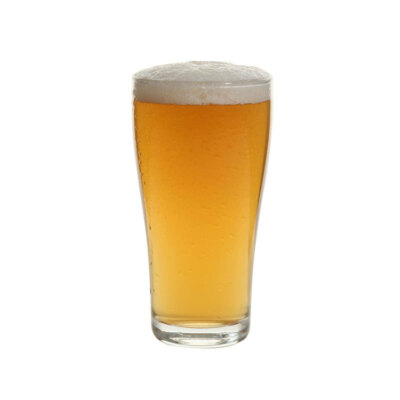 48x Crown Commercial Crowntuff Conical Beer Glass 285mL Middy Half Pint ...