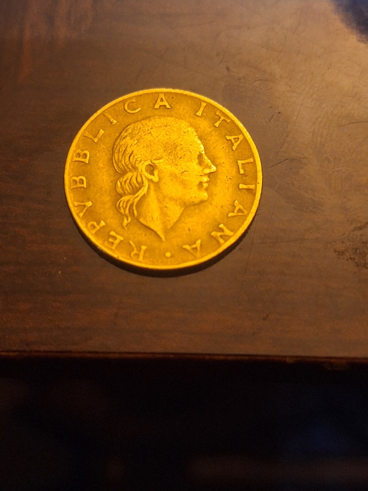 1979 200 Lire Repvbblica Italian coin with mostly Bald head | eBay