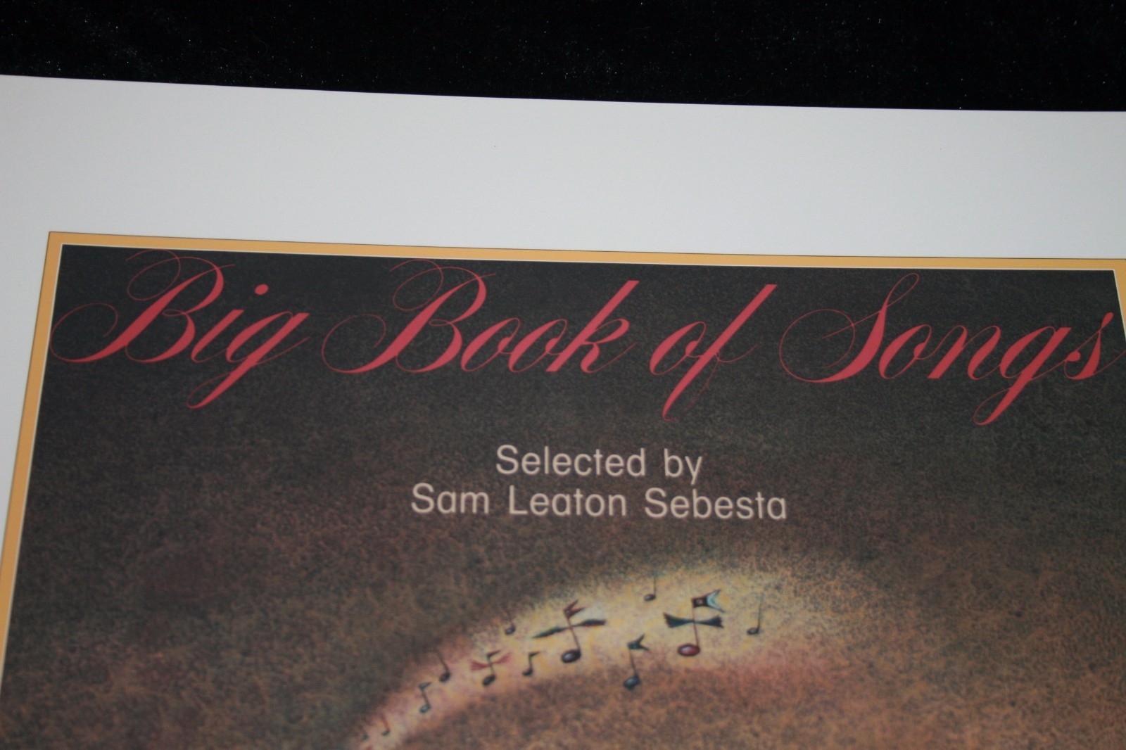 Big Book of Songs Sam Leaton Sebesta Large Music Teaching Education ...