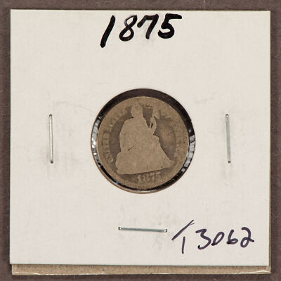 1875 10c Seated Liberty Silver Dime - Value Coin - SKU-T3062 | eBay
