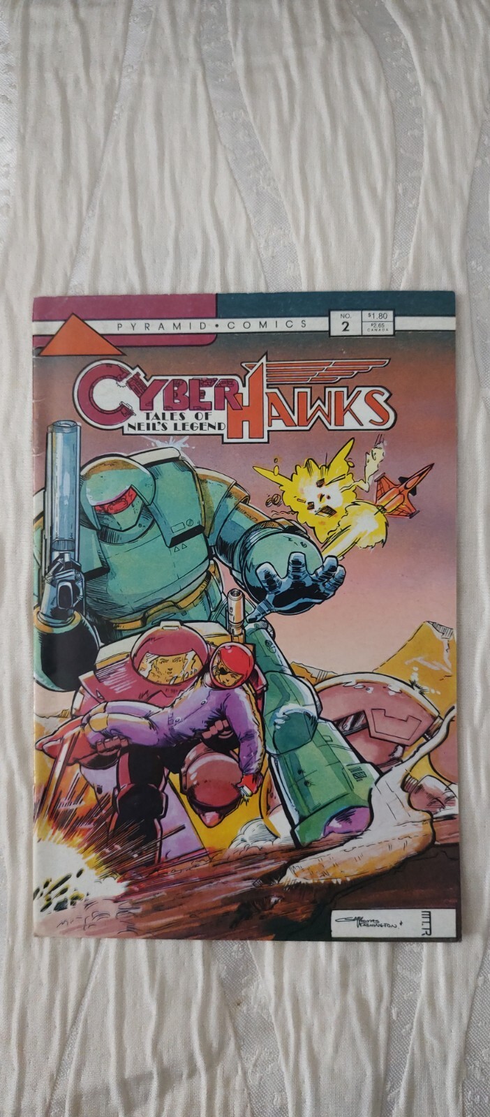 Cb21~comic book~rare cyber hawks tales of Neil's legend issue #2 | eBay