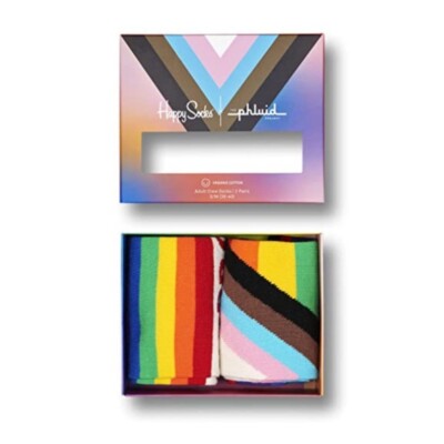 Happy Socks Phluid 2-Pack Gift Set Size 9-11 | eBay