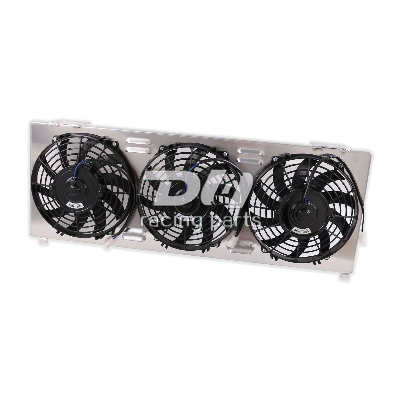 Aluminum Radiator Shroud+Fans For 1991-2001 Jeep Cherokee XJ Comanche 2 ...