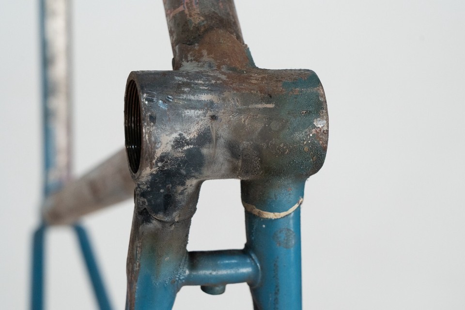 GIOS PELà PELA' STEEL FRAME VINTAGE ROAD RACING BIKE BICYCLE LUGS ...