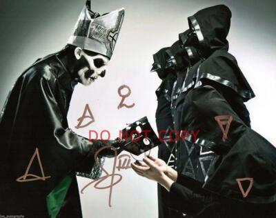 Ghost full band SIGNED reprint 11x14 Poster Autographed RP #1 | eBay
