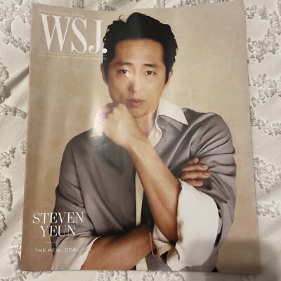 Steven Yeun WSJ Wall Street Journal Magazine Issue #143 Spring 2023 Men ...