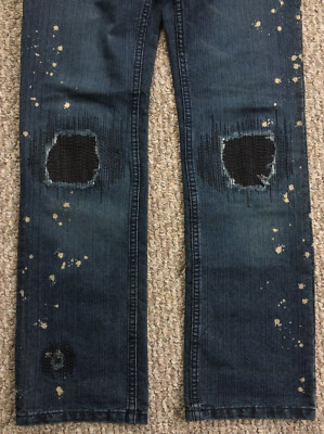 FW 2001 Number (N)ine Distressed Jeans | eBay FW 2001 Number (N)ine Distressed Jeans | eBay