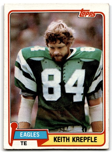1981 Topps Keith Krepfle . Philadelphia Eagles #459 | eBay