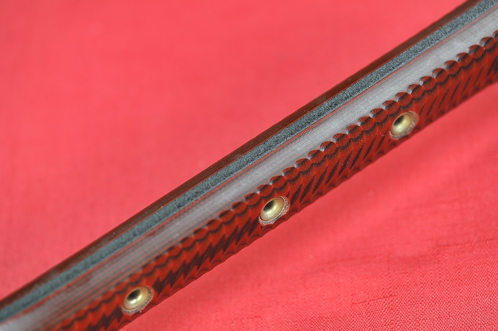 SRKW Custom Rodent Waki Bowie.205" Black Crinkle Convexed Bowie Blade ...