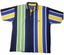 Vtg POINT ZERO Yachting Gear Striped Polo Shirt Color Block Mens XL | eBay