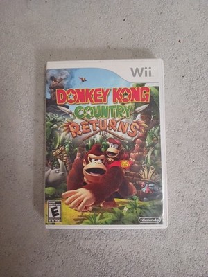 Donkey Kong Country Returns Wii CIB Game Nintendo Wii 2010 Complete ...