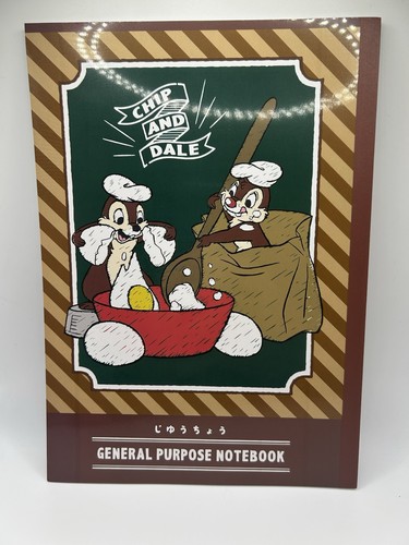 Chip Dale General Purpose Notebook Disneyland Disneyworld Disney Rescue ...
