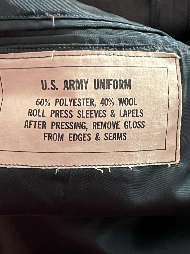 Vintage Vietnam US Army Suit (Jacket 35R, Pants 28 short)Patches &Pins ...