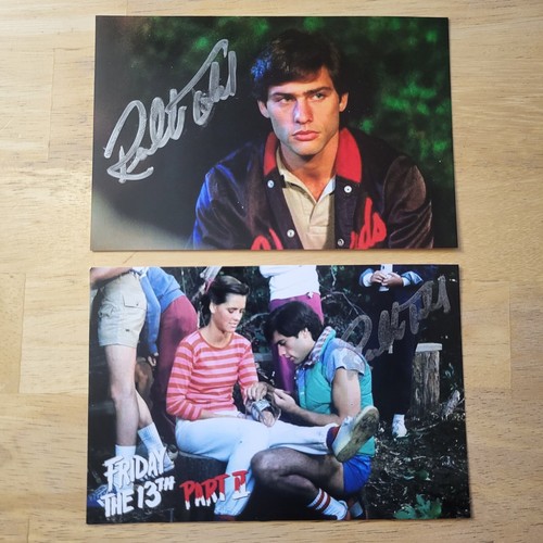 Russell Todd Friday The 13th Part 2 Hand Signed 4x6 Autograph Original ...