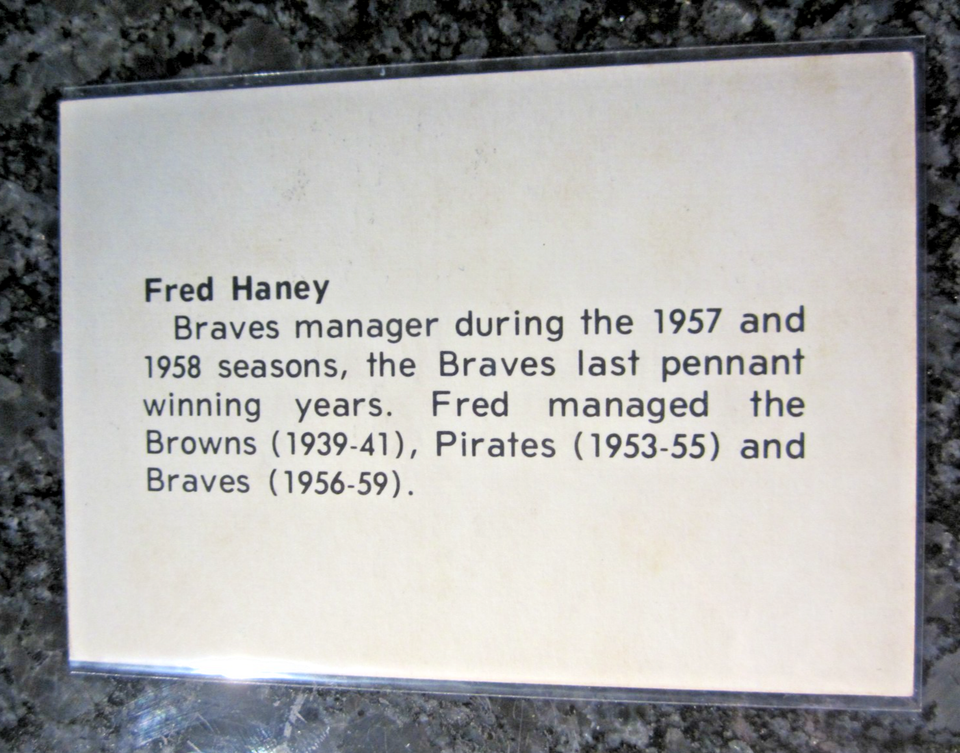 1978 Atlanta Sports Collector Convention Nobis Center Benefit Fred ...