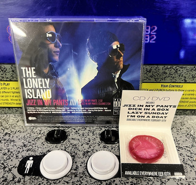 2009 The Lonely Island Incredibad Promo Condom + Jizz Promo CD SNL ...