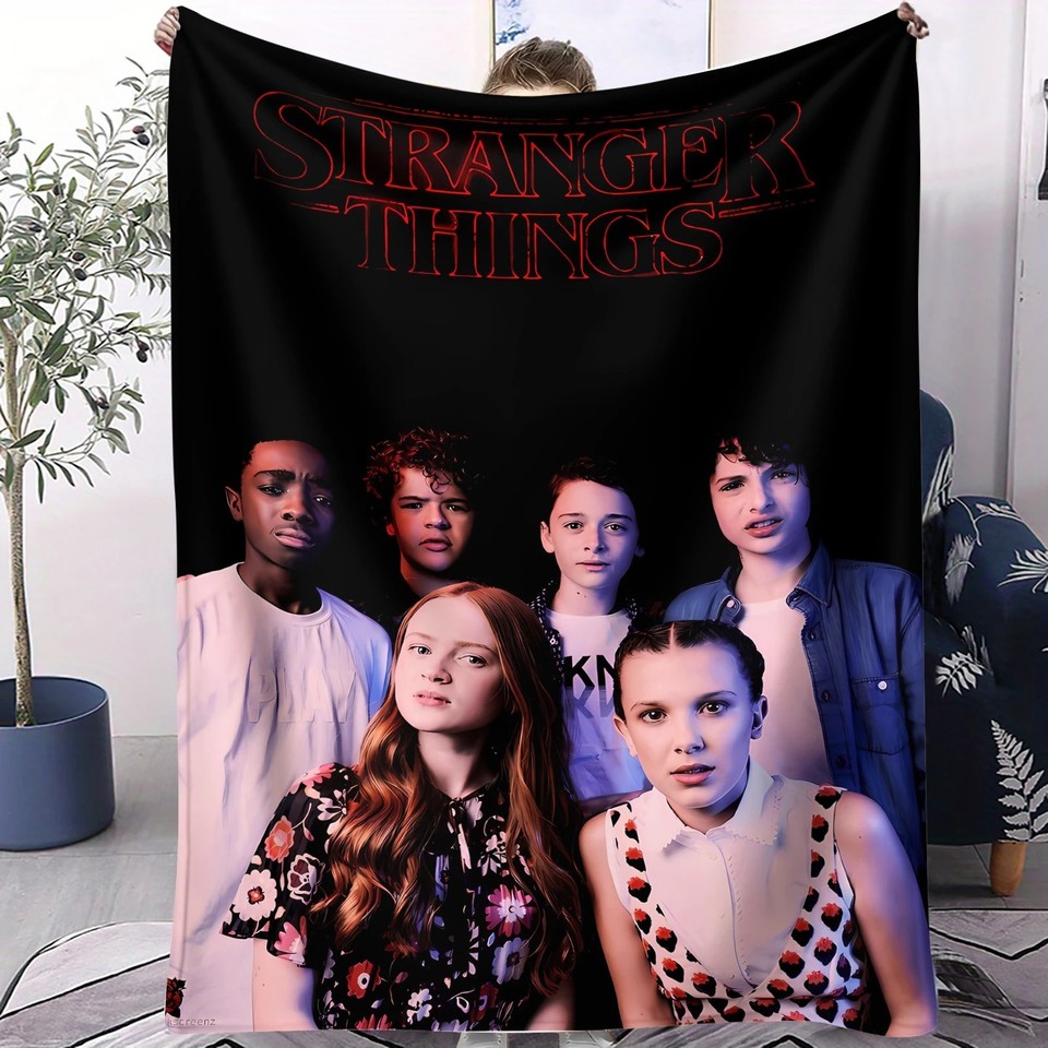 Hot Horror TV Series S-Stranger T-Things Pattern Blanket Soft and ...