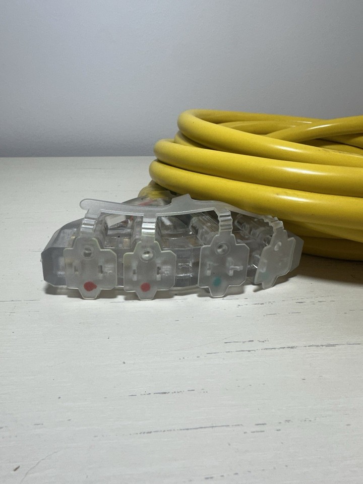 S7 25' Heavy Duty Generator Adaptor Extension Cord Locking NEMA L14-30P ...