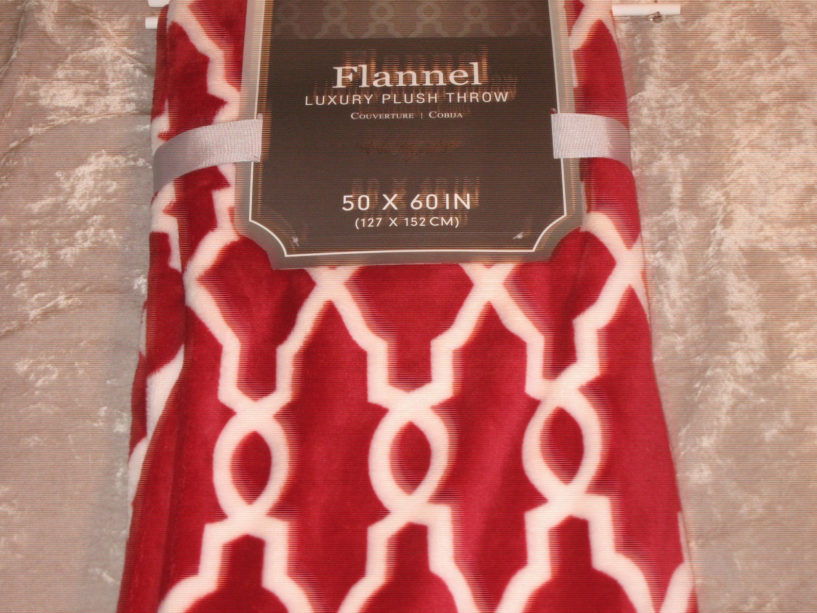 Luxury Plush Flannel Throw Blanket 50x60 Soft Warm Patterned NEW! | eBay
