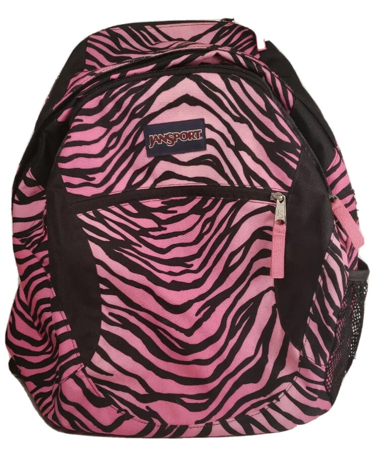 Jansport Backpacks Pink Zebra