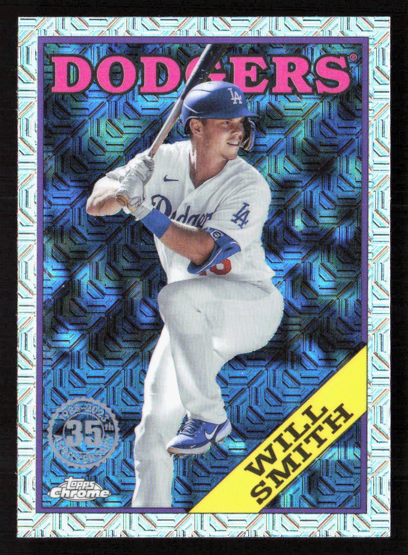 2023 Topps Series 2 Will Smith 1988 Chrome Mojo Silver 35th #2T88C-73 ...